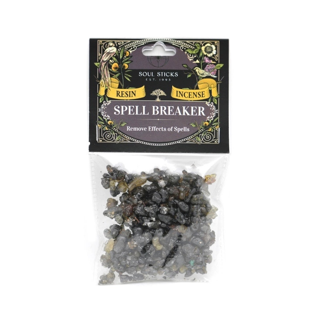 Spell breaker resin incense – Rock Petal Spirit