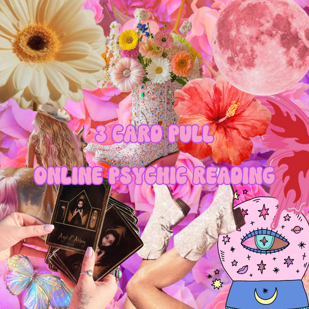 3 Card Pull - Psychic Reading – Rock Petal Spirit